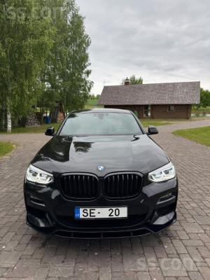 Черный БМВ Х4 2020 в Тукумс, объемом двигателя 3.00 л и пробегом 43 тыс. км за 39550 €, фото  на AUTOMOTO.COM.LV