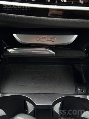 Melns BMW X4 2020 Rīga, ar dzinēja tilpumu 2.00 L un nobraukumu 52 tūkst. km par 32480 €, foto 17 vietnē AUTOMOTO.COM.LV
