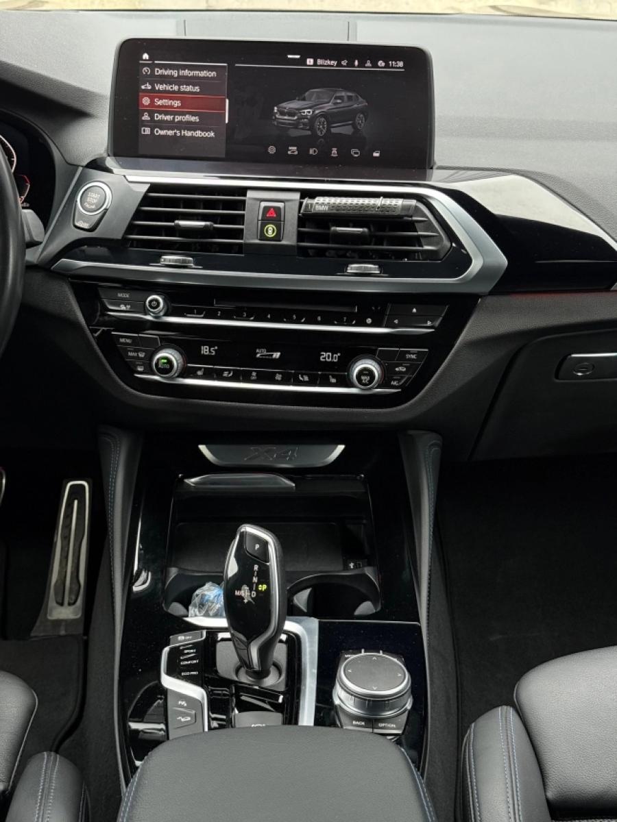 Melns BMW X4 2020 Rīga, ar dzinēja tilpumu 2.00 L un nobraukumu 52 tūkst. km par 33280 €, foto 19 vietnē AUTOMOTO.COM.LV