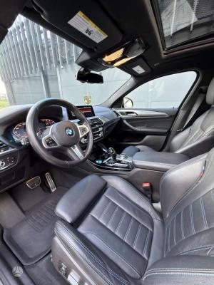 Black BMW X4 2020 in Vilnius, with an engine capacity of 3.00 L and mileage of 95 thousand km for 36800 €, photo 14 on AUTOMOTO.COM.LV