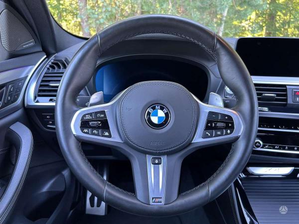 Black BMW X4 2020 in Klaipeda, with an engine capacity of 2.99 L and mileage of 86 thousand km for 38900 €, photo 10 on AUTOMOTO.COM.LV