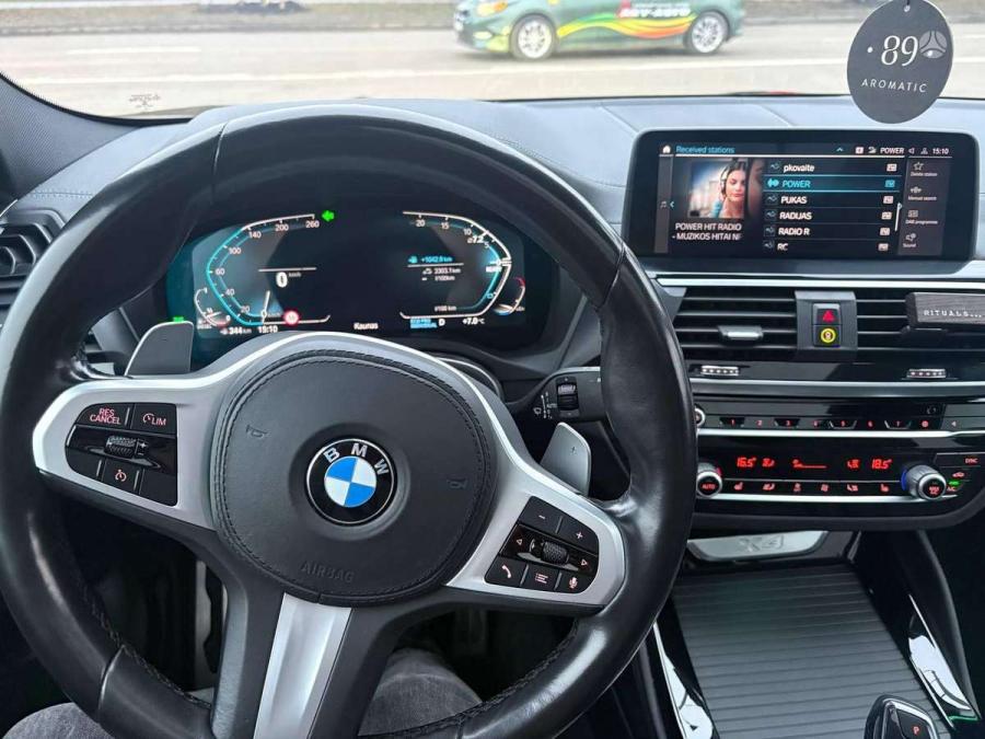 Melns BMW X4 2021 Kauņa, ar dzinēja tilpumu 2.99 L un nobraukumu 158 tūkst. km par 39900 €, foto 9 vietnē AUTOMOTO.COM.LV