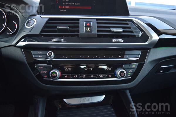 Melns BMW X4 2021 Rīga, ar dzinēja tilpumu 2.00 L un nobraukumu 108 tūkst. km par 29900 €, foto 6 vietnē AUTOMOTO.COM.LV