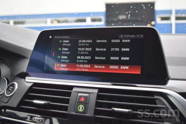 Melns BMW X4 2021 Rīga, ar dzinēja tilpumu 2.00 L un nobraukumu 108 tūkst. km par 28400 €, foto 9 vietnē AUTOMOTO.COM.LV
