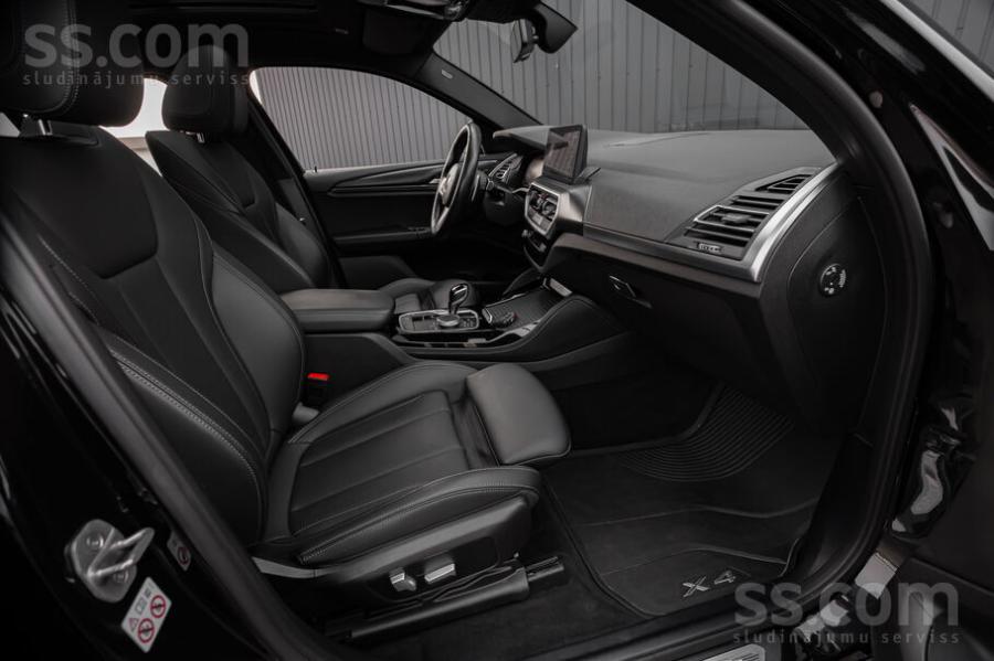 Melns BMW X4 2022 Jelgava, ar dzinēja tilpumu 2.00 L un nobraukumu 0 tūkst. km par 34700 €, foto 11 vietnē AUTOMOTO.COM.LV