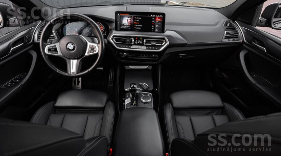Melns BMW X4 2022 Jelgava, ar dzinēja tilpumu 2.00 L un nobraukumu 0 tūkst. km par 34700 €, foto 15 vietnē AUTOMOTO.COM.LV