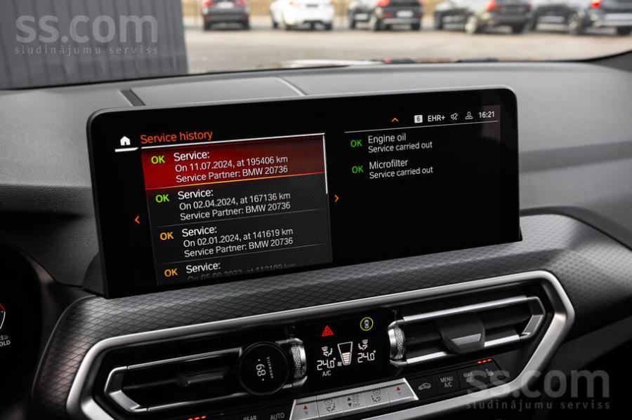 Melns BMW X4 2022 Jelgava, ar dzinēja tilpumu 2.00 L un nobraukumu 0 tūkst. km par 34700 €, foto 26 vietnē AUTOMOTO.COM.LV