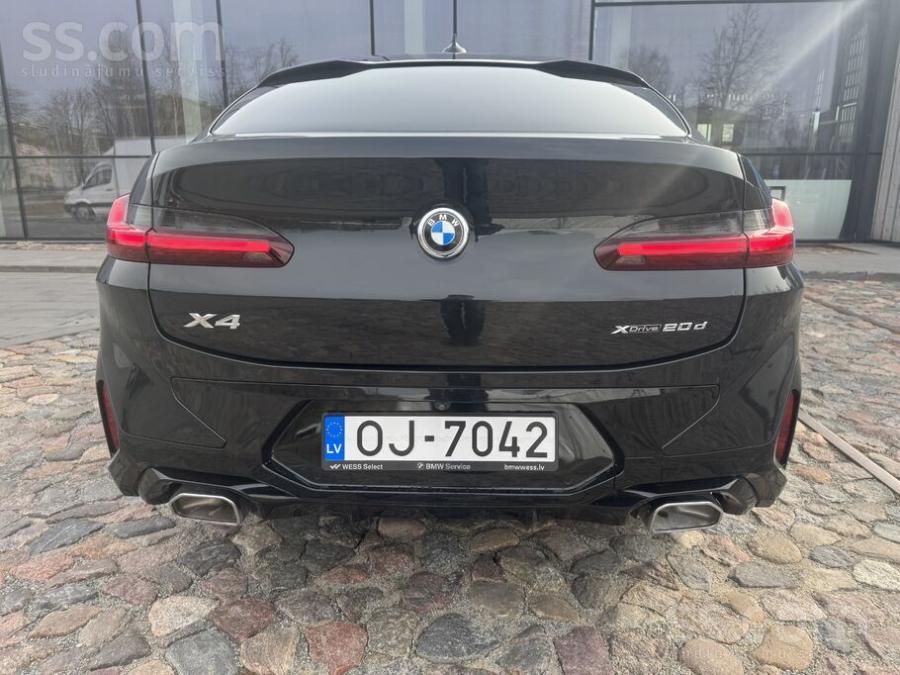Melns BMW X4 2022 Rīga, ar dzinēja tilpumu 2.00 L un nobraukumu 133 tūkst. km par 33950 €, foto 6 vietnē AUTOMOTO.COM.LV