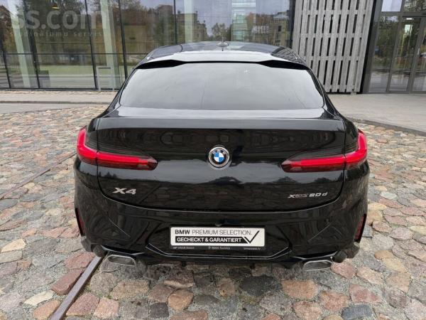 Melns BMW X4 2022 Rīga, ar dzinēja tilpumu 2.00 L un nobraukumu 133 tūkst. km par 31950 €, foto 6 vietnē AUTOMOTO.COM.LV