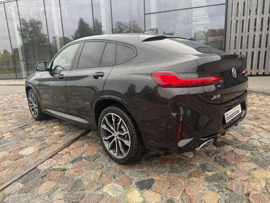 Melns BMW X4 2022 Rīga, ar dzinēja tilpumu 2.00 L un nobraukumu 133 tūkst. km par 31950 €, foto 7 vietnē AUTOMOTO.COM.LV