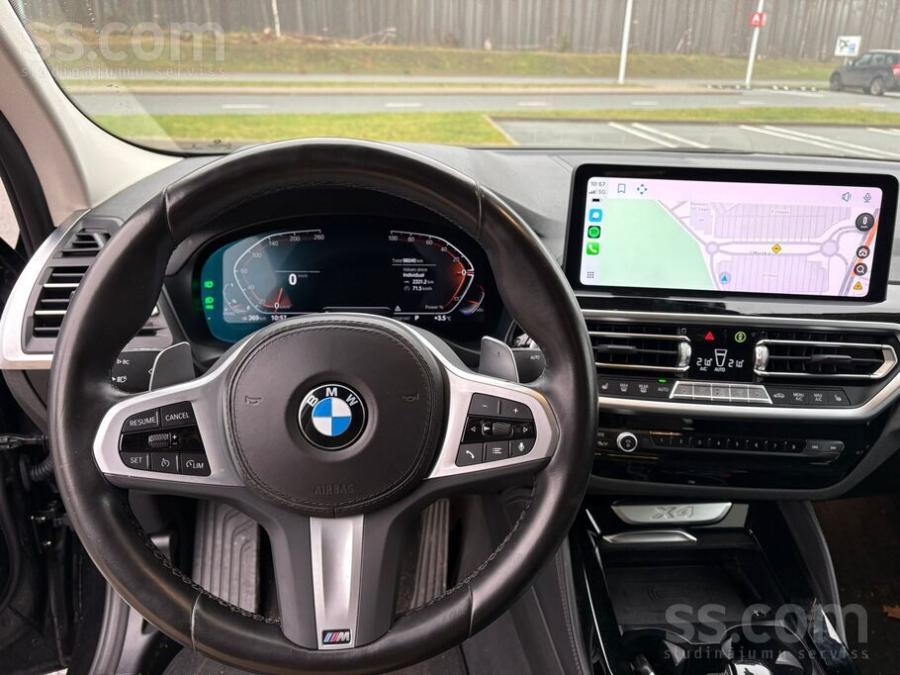 Melns BMW X4 2022 Jelgava, ar dzinēja tilpumu 2.00 L un nobraukumu 102 tūkst. km par 40500 €, foto 10 vietnē AUTOMOTO.COM.LV