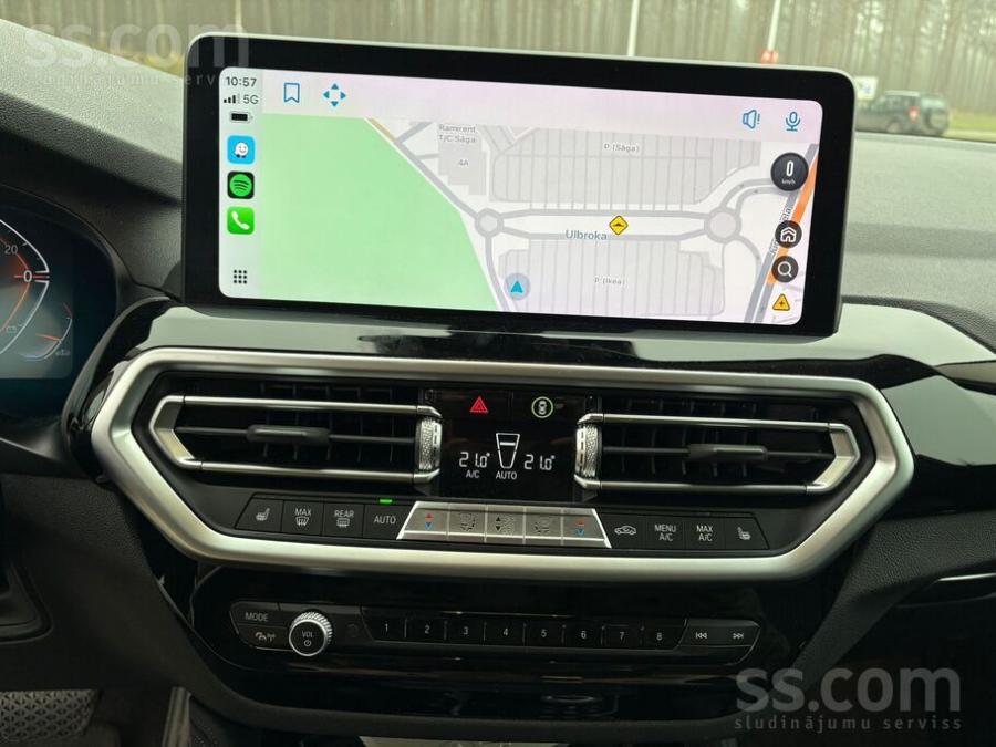 Melns BMW X4 2022 Jelgava, ar dzinēja tilpumu 2.00 L un nobraukumu 102 tūkst. km par 40500 €, foto 12 vietnē AUTOMOTO.COM.LV