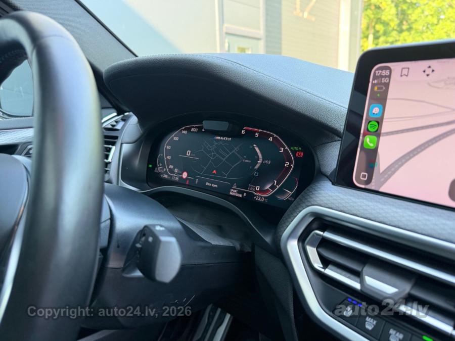 Черный БМВ Х4 2022 в Таллин, объемом двигателя 3.00 л и пробегом 93 тыс. км за 62000 €, фото 20 на AUTOMOTO.COM.LV