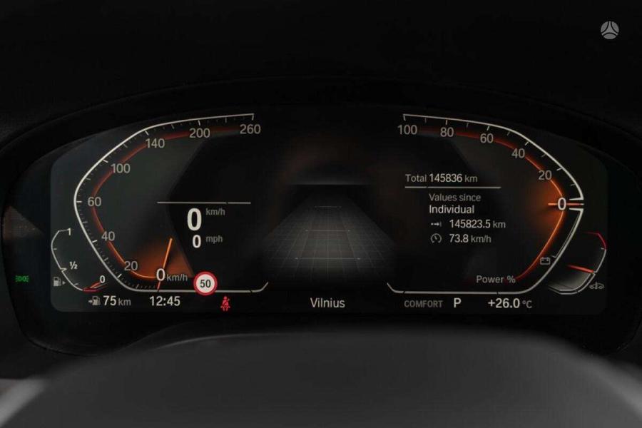 Black BMW X4 2023 in Vilnius, with an engine capacity of 2.00 L and mileage of 146 thousand km for 37300 €, photo 18 on AUTOMOTO.COM.LV