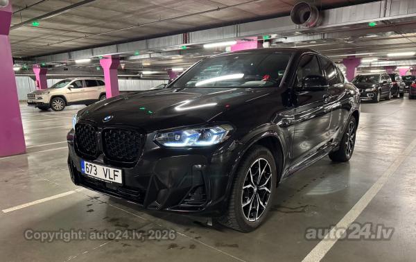Melns BMW X4 2023 Tallina, ar dzinēja tilpumu 3.00 L un nobraukumu 66 tūkst. km par 49900 €, foto 3 vietnē AUTOMOTO.COM.LV