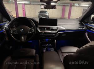 Black BMW X4 2023 in Tallinn, with an engine capacity of 3.00 L and mileage of 66 thousand km for 49900 €, photo 5 on AUTOMOTO.COM.LV