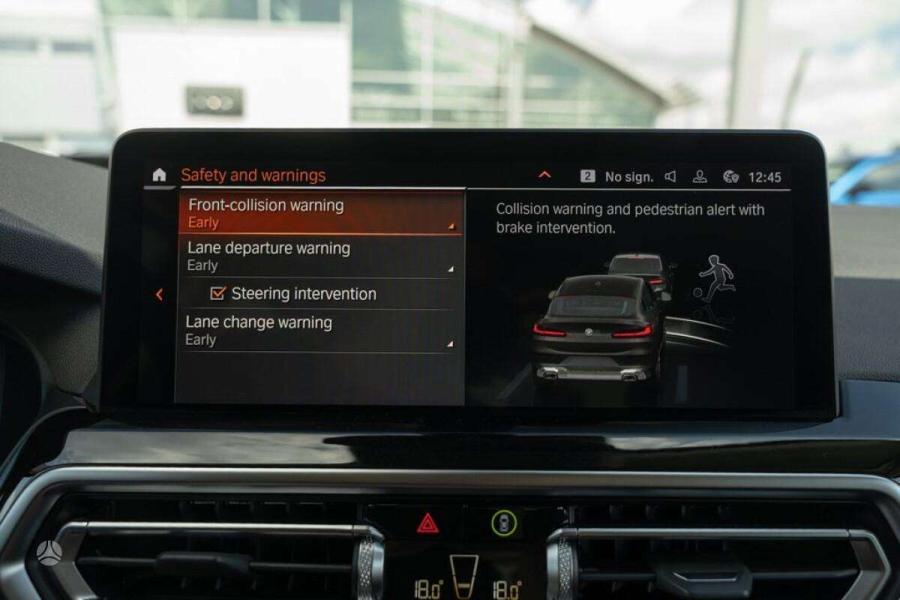 Melns BMW X4 2023 Viļņa, ar dzinēja tilpumu 2.00 L un nobraukumu 146 tūkst. km par 37300 €, foto 14 vietnē AUTOMOTO.COM.LV