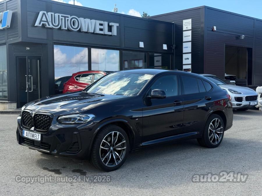 Black BMW X4 2023 in Tallinn, with an engine capacity of 2.00 L and mileage of 99 thousand km for 48000 €, photo 1 on AUTOMOTO.COM.LV