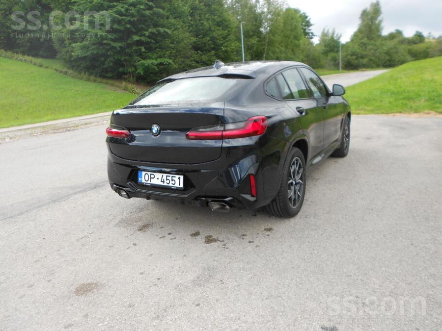 Melns BMW X4 2024 Talsi, ar dzinēja tilpumu 2.00 L un nobraukumu 36 tūkst. km par 45000 €, foto 6 vietnē AUTOMOTO.COM.LV