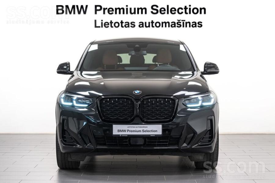Melns BMW X4 2024 Rīga, ar dzinēja tilpumu 3.00 L un nobraukumu 72 tūkst. km par 52500 €, foto 4 vietnē AUTOMOTO.COM.LV