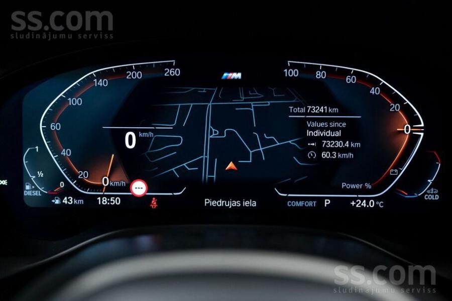 Melns BMW X4 2024 Rīga, ar dzinēja tilpumu 3.00 L un nobraukumu 72 tūkst. km par 52500 €, foto 7 vietnē AUTOMOTO.COM.LV