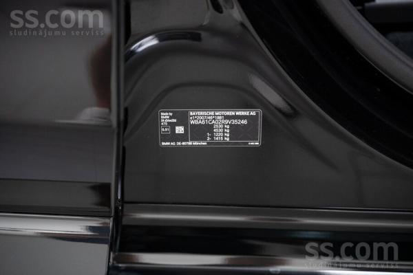 Black BMW X4 2024 in Riga, with an engine capacity of 3.00 L and mileage of 72 thousand km for 52500 €, photo 10 on AUTOMOTO.COM.LV