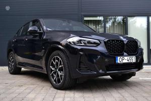 Black BMW X4 2024 in Riga, with an engine capacity of 2.00 L and mileage of 36 thousand km for 42500 €, photo  on AUTOMOTO.COM.LV