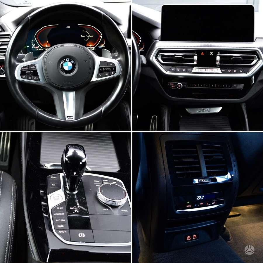 Black BMW X4 2024 in Riga, with an engine capacity of 2.00 L and mileage of 36 thousand km for 42500 €, photo 13 on AUTOMOTO.COM.LV
