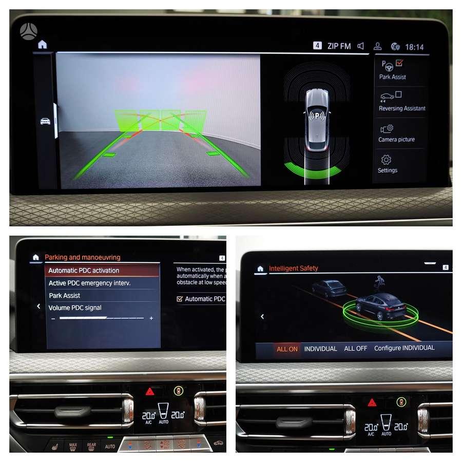 Black BMW X4 2025 in Vilnius, with an engine capacity of 2.00 L and mileage of 12 thousand km for 52900 €, photo 19 on AUTOMOTO.COM.LV