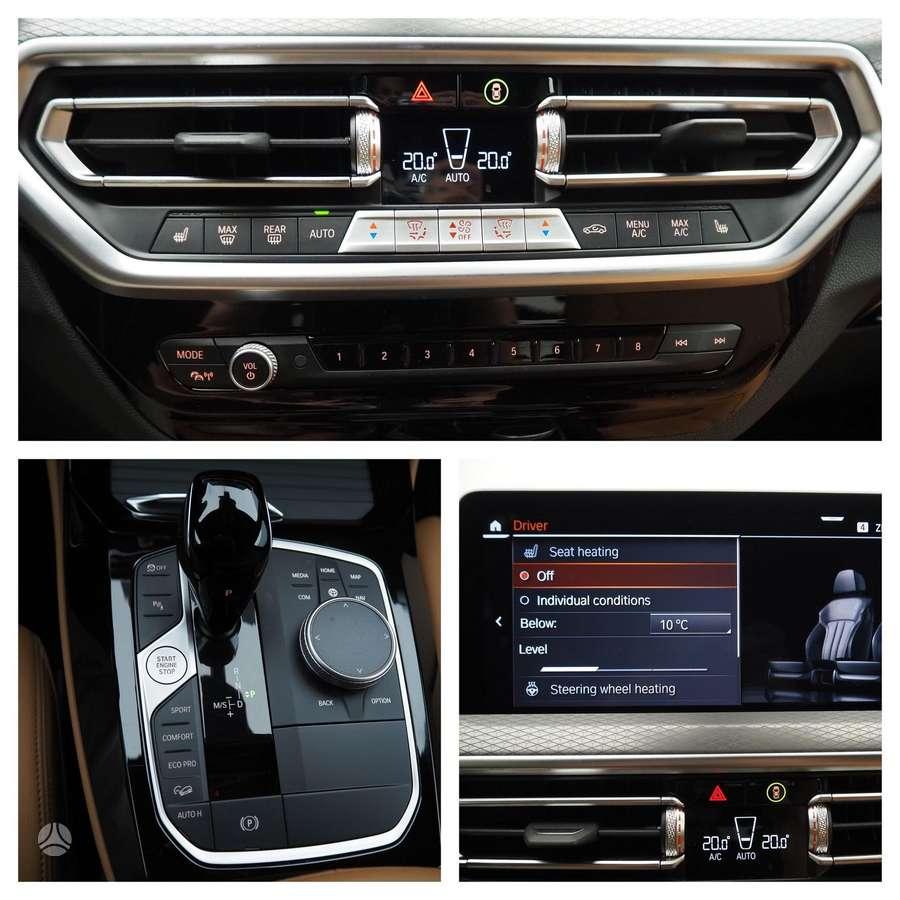 Black BMW X4 2025 in Vilnius, with an engine capacity of 2.00 L and mileage of 12 thousand km for 52900 €, photo 21 on AUTOMOTO.COM.LV