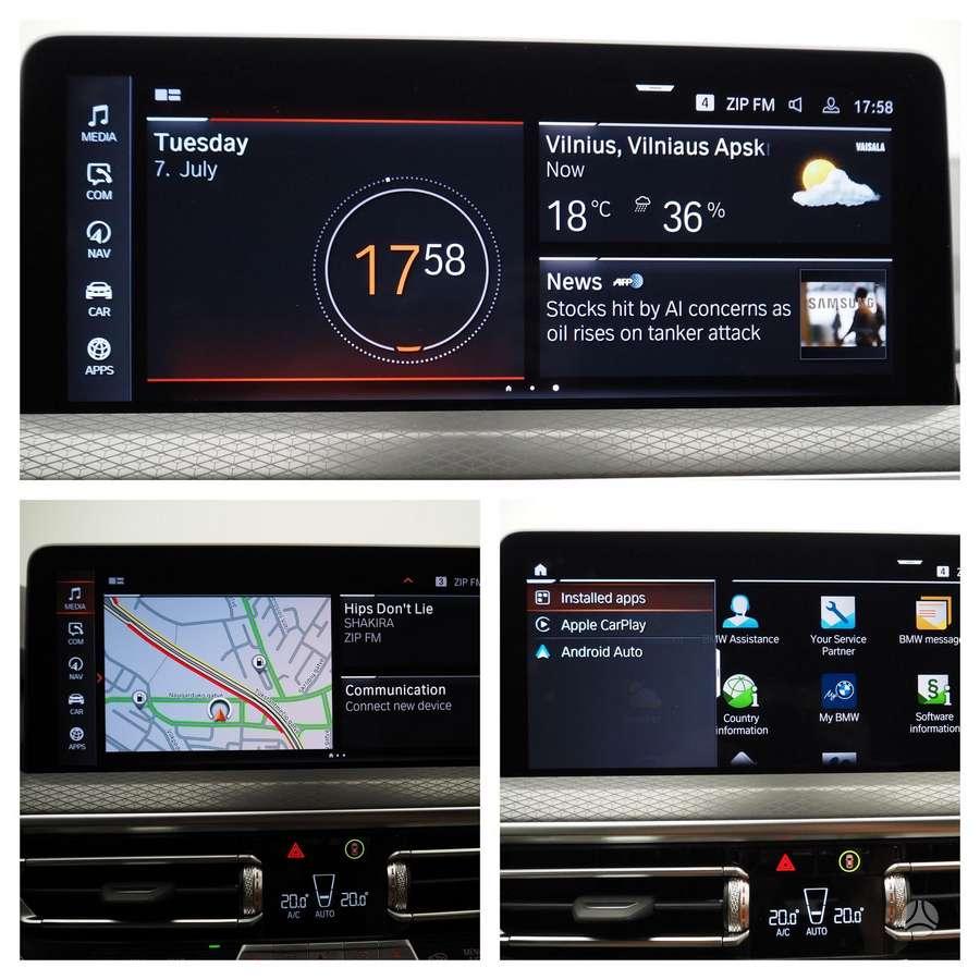 Black BMW X4 2025 in Vilnius, with an engine capacity of 2.00 L and mileage of 12 thousand km for 52900 €, photo 23 on AUTOMOTO.COM.LV