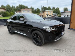 Black BMW X4 2025 in Tallinn, with an engine capacity of 2.00 L and mileage of 14 thousand km for 55000 €, photo  on AUTOMOTO.COM.LV