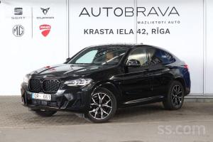 Black BMW X4 2025 in Riga, with an engine capacity of 2.00 L and mileage of 37 thousand km for 46990 €, photo  on AUTOMOTO.COM.LV