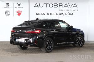 Black BMW X4 2025 in Riga, with an engine capacity of 2.00 L and mileage of 37 thousand km for 46990 €, photo 7 on AUTOMOTO.COM.LV