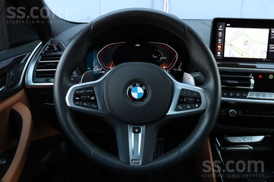 Black BMW X4 2025 in Riga, with an engine capacity of 2.00 L and mileage of 37 thousand km for 46990 €, photo 11 on AUTOMOTO.COM.LV