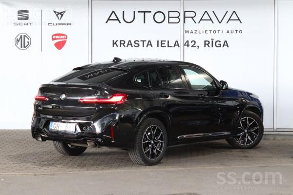 Melns BMW X4 2025 Rīga, ar dzinēja tilpumu 2.00 L un nobraukumu 37 tūkst. km par 46990 €, foto 7 vietnē AUTOMOTO.COM.LV