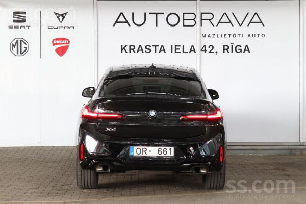 Melns BMW X4 2025 Rīga, ar dzinēja tilpumu 2.00 L un nobraukumu 37 tūkst. km par 46990 €, foto 8 vietnē AUTOMOTO.COM.LV