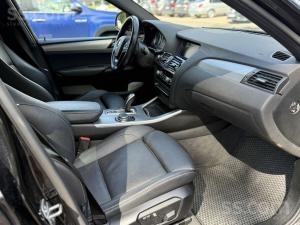 Black BMW X4 2015 in Riga, with an engine capacity of 3.00 L and mileage of 242 thousand km for 16900 €, photo 13 on AUTOMOTO.COM.LV