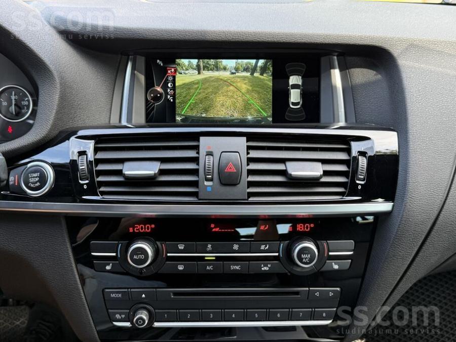 Black BMW X4 2015 in Riga, with an engine capacity of 3.00 L and mileage of 242 thousand km for 16900 €, photo 16 on AUTOMOTO.COM.LV