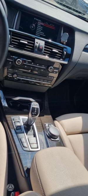 Black BMW X4 2015 in Vilnius, with an engine capacity of 2.99 L and mileage of 207 thousand km for 18500 €, photo 13 on AUTOMOTO.COM.LV