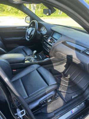 Black BMW X4 2015 in Klaipeda, with an engine capacity of 2.00 L and mileage of 158 thousand km for 17300 €, photo 7 on AUTOMOTO.COM.LV