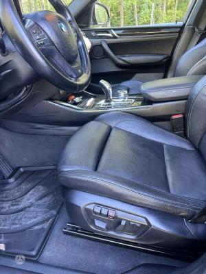 Black BMW X4 2015 in Klaipeda, with an engine capacity of 2.00 L and mileage of 158 thousand km for 17300 €, photo 8 on AUTOMOTO.COM.LV