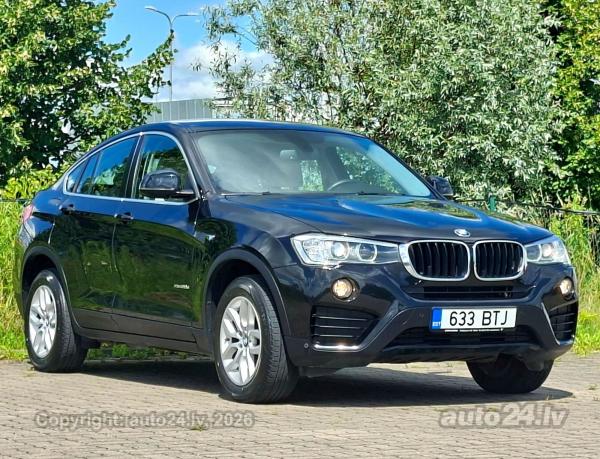 Black BMW X4 2017 in Tartu, with an engine capacity of 2.00 L and mileage of 210 thousand km for 16990 €, photo 2 on AUTOMOTO.COM.LV