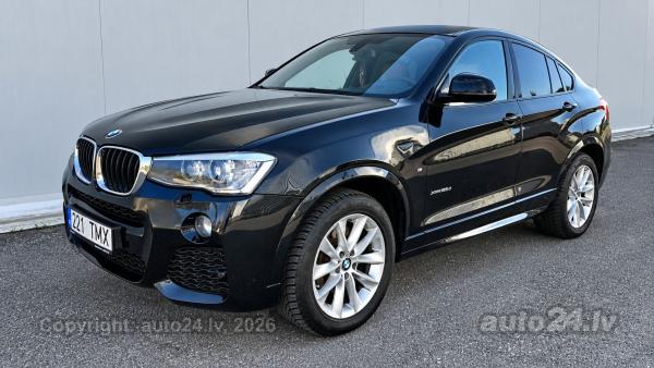 Melns BMW X4 2017 Tartu, ar dzinēja tilpumu 2.00 L un nobraukumu 132 tūkst. km par 19900 €, foto  vietnē AUTOMOTO.COM.LV