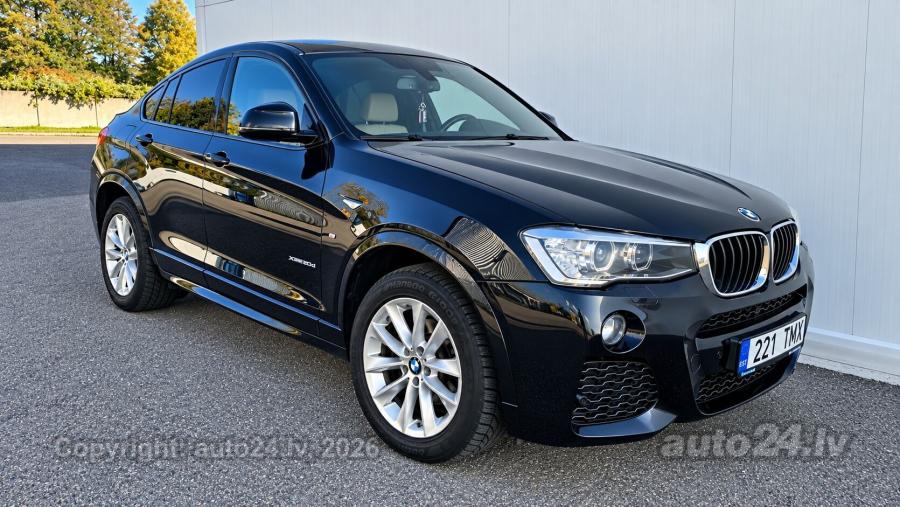 Black BMW X4 2017 in Tartu, with an engine capacity of 2.00 L and mileage of 132 thousand km for 19900 €, photo 3 on AUTOMOTO.COM.LV