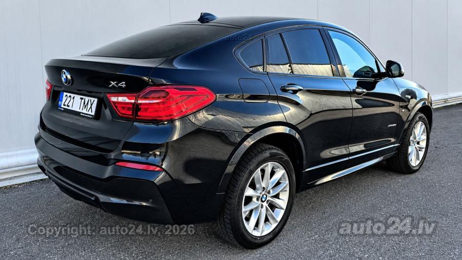 Black BMW X4 2017 in Tartu, with an engine capacity of 2.00 L and mileage of 132 thousand km for 19900 €, photo 5 on AUTOMOTO.COM.LV