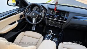 Black BMW X4 2017 in Tartu, with an engine capacity of 2.00 L and mileage of 132 thousand km for 19900 €, photo 7 on AUTOMOTO.COM.LV