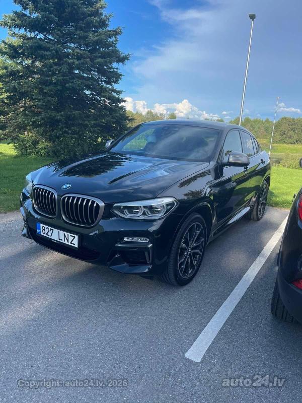 Black BMW X4 2018 in Tallinn, with an engine capacity of 3.00 L and mileage of 122 thousand km for 34900 €, photo 1 on AUTOMOTO.COM.LV