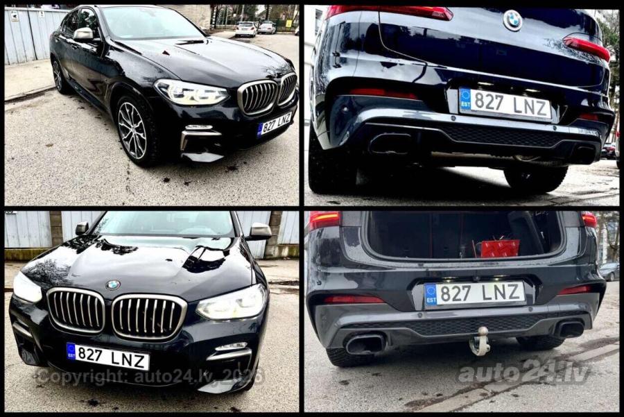 Melns BMW X4 2018 Tallina, ar dzinēja tilpumu 3.00 L un nobraukumu 122 tūkst. km par 34900 €, foto 4 vietnē AUTOMOTO.COM.LV