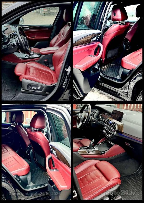 Melns BMW X4 2018 Tallina, ar dzinēja tilpumu 3.00 L un nobraukumu 122 tūkst. km par 34900 €, foto 11 vietnē AUTOMOTO.COM.LV